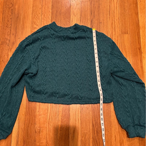 SHEIN | Sweaters | Bogo Hunter Green Mock Sweater | Poshmark